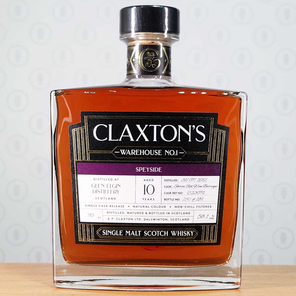 Glen Elgin 10 Year Old Claxton's | WhiskyBrother Dufftown
